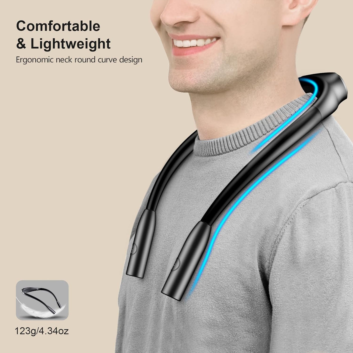 Gritin LED Neck Reading Light