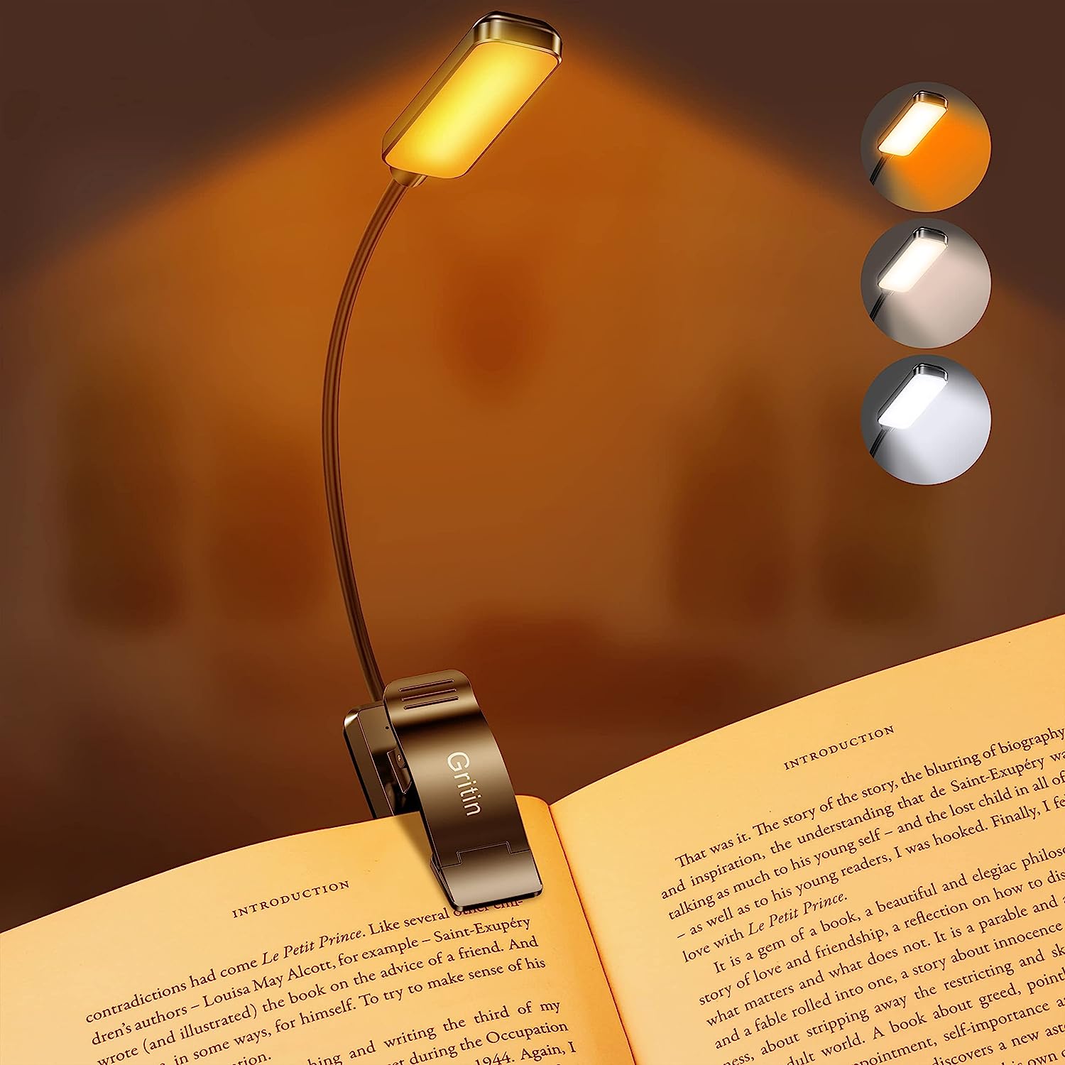 Clip-on Reading Light